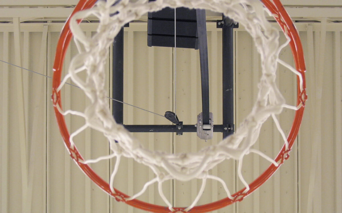 Gliding Rear-Braced Ceiling Mast Backboard - CRG