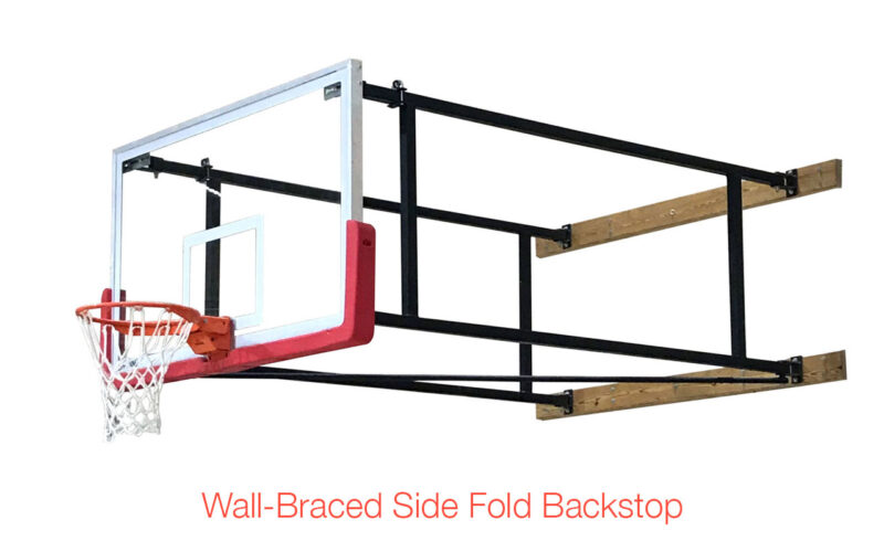 Wall-Braced Side-Fold Backstop - CRG